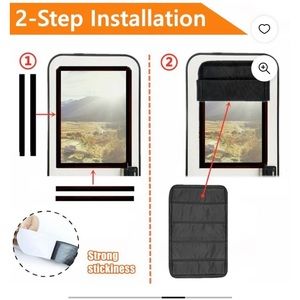 Other | Nwt Magnetic Rv Window Blackout Window Covering 16x25 | Poshmark